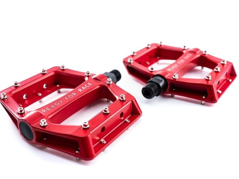 ПЕДАЛИ ПЛАТФОРМА CUBE RFR FLAT CMPT RED - Outdoor Shop